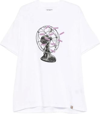 Carhartt Work in Progress Homme, Tops, Blanc, Taille: M T-Chemises