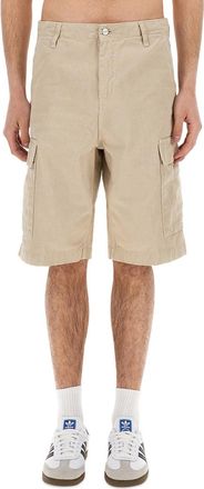 Carhartt Work in Progress Organic Cotton Cargo Shorts - Beige