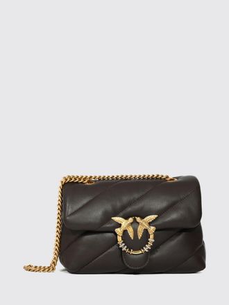Pinko Mini Love Bag Puff Umh&auml;ngetasche aus Matelass&eacute;-Nappa mit Strass