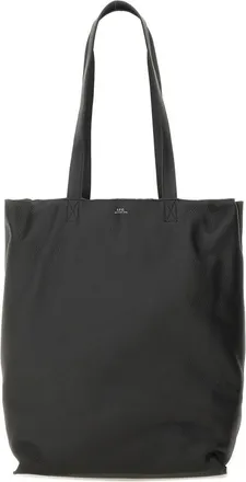 A.P.C. Mens Tote Bag Maiko Black Cowhide Handbags Hand