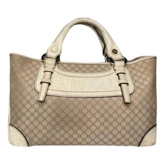 Celine Sac &agrave; main Vintage Pre-owned - Femme - Pre-owned - Beige - Taille: ONE Size