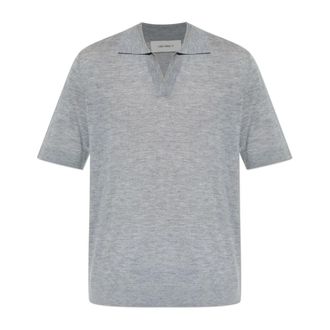 Lisa Yang Peter Polo - - Knitwear - Herren - Grau - L