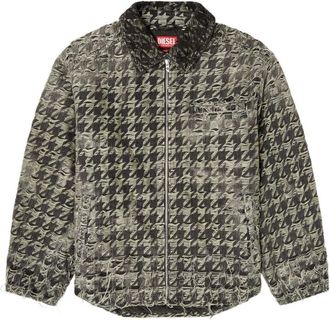 Diesel Herren, Jacken, Schwarzk, LGröße