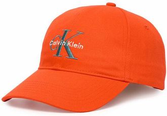 Calvin Klein Cap Monologo Embroidery Baseball Cap LV04G5004G Orange