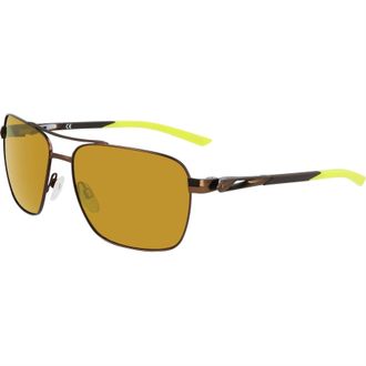 Nike Club Premier Retro-Sonnenbrille f&uuml;r Herren/Damen Unisex (Walnu&szlig;-Braun)