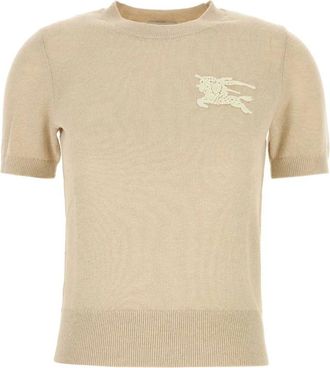 Burberry Anisa Rundhals-Strick - - Knitwear - Damen - Beige - XS