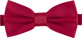 Ladeheid Herren Schmale Fliege mit einstellbarem Band f&uuml;r Anzug festlich M (12cm x 6cm, Wine4)