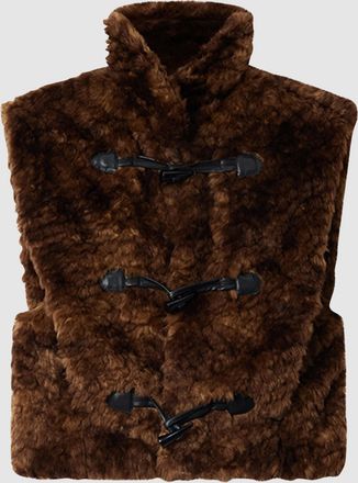 Isabel Marant Gilet Jocya Brown