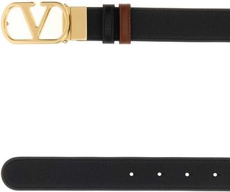 Valentino Garavani Nerodeepcaramel Cinture Belt