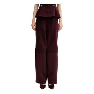 Stine Goya 2330 Double-Sided Crepe Hose - - Trousers - Damen - Rot - M