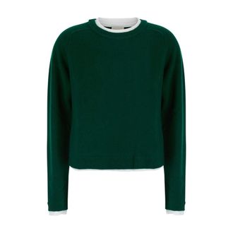 Semicouture Sarah Strickpullover - - Knitwear - Damen - Gr&uuml;n - S