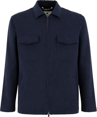 Kired Kired, Homme, Vestes, Bleu, Taille: L Veste style saharienne