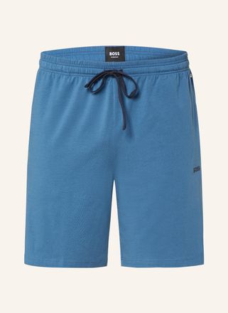 HUGO BOSS Lounge-Shorts Mix&Match blau
