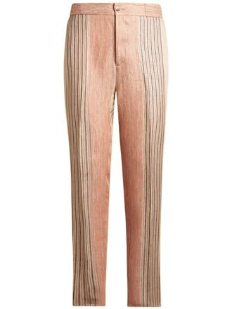 Etro pantalon de jogging à rayures - Tons neutres