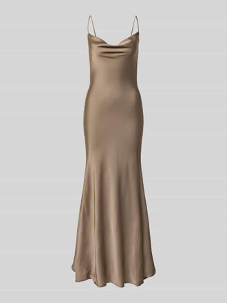 Bardot Abendkleid mit Wasserfall-Ausschnitt Modell MONROE
