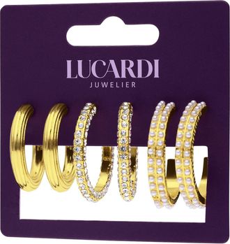 Lucardi Ohrringe Statement