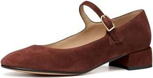 Geox Femme D Floretia Mary Jane Flat, Rouge, 36.5 EU