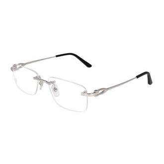 Cartier Ct0521O Metall Rechteckige Sonnenbrille - - Accessories - unisex - Grau - 56 MM