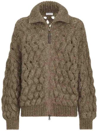 Brunello Cucinelli Cardigan - Braun