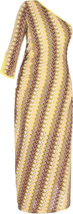 Izia Kleid Damen Gelb Mehrfarbig