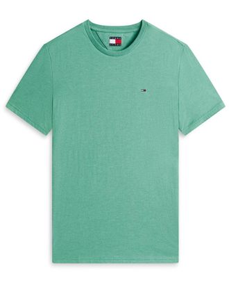 Tommy Hilfiger Leichtes T-Shirt mit Logo-Stickerei in