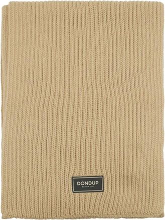 Dondup unisex, Accessoires, Beige, Taille: ONE Size Technical Wool Scarf