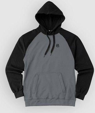 Loose Riders Global Alliance Ess. Black Fleece Hoodie grey