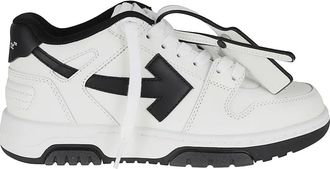 Off-white Homme, Chaussures, Blanc, Taille: 40 EU Out Of Office Leather Baskets