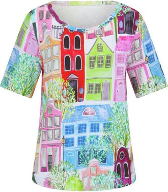 Efixelle Rundhals-Shirt Efixelle mehrfarbig