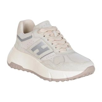 Hogan Baskets Hi-Fi - Femme - Chaussures - Beige - Taille: 41 EU