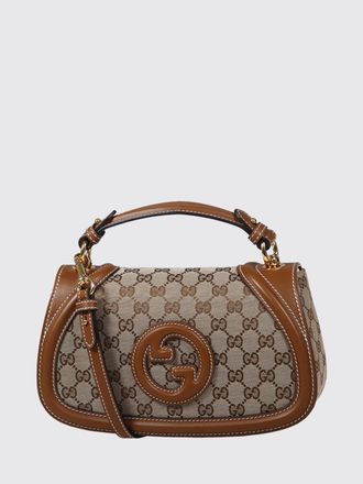 Gucci Sac &agrave; main moyen Blondie en tissu GG et cuir avec bandouli&egrave;re amovible