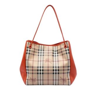 Burberry Pre-owned Vintage Tote - Femme - Pre-owned - Beige - Taille: ONE Size