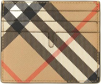 Burberry &Eacute;tui &agrave; cartes Haymarket Check - Homme - Accessoires - Multicolore - Taille: ONE Size