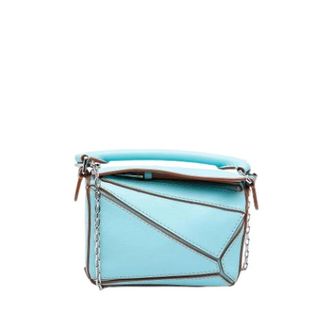 Loewe Pre-owned Puzzle - Femme - Pre-owned - Bleu - Taille: ONE Size