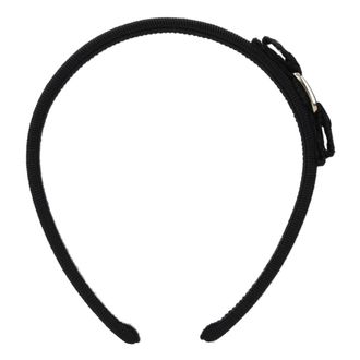 Ferragamo Femme, Accessoires, Noir, Taille: ONE Size Bow Headband