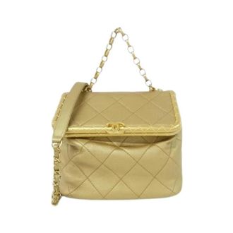 Chanel Pre-owned Schultertasche aus Lammleder - - Pre-owned - Damen - Gelb - ONE SIZE