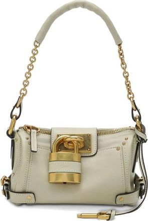 Chlo&eacute; Femme, Sacs, Beige, Taille: ONE Size Small Paddington Chain Bag