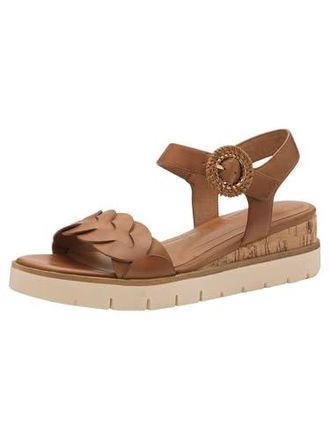 Tamaris Sandales compens&eacute;es pour femme 1-28258-44 Cognac, 39 EU, cognac, 39 EU