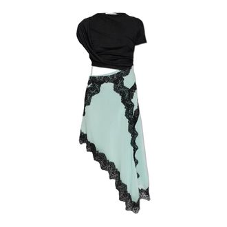 CHRISTOPHER ESBER Femme, Robes, Vert, Taille: 36 FR Robe mini Verve Twisted Tee