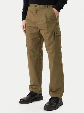 HUGO BOSS Stoffhose Craysen 50553180 Gr&uuml;n Straight Fit