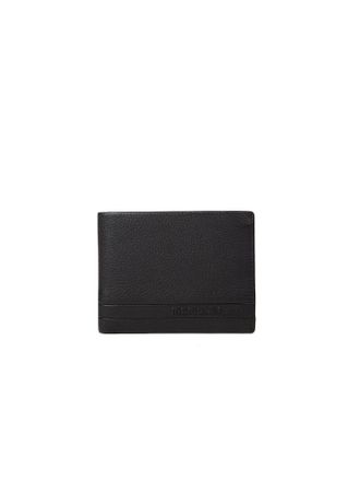 Momo Design Mens Wallet Black Genuine Leather Bags