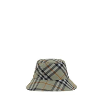 Burberry Femme, Accessoires, Multicolore, Taille: M Chapeau Seau &agrave; Carreaux