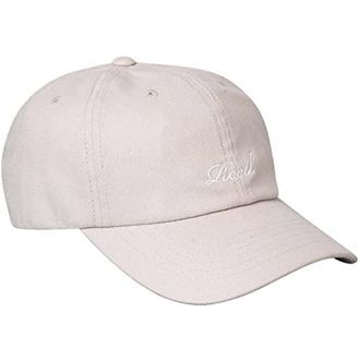 Reell Casquette Single Script Cap, Cr&egrave;me, taille unique