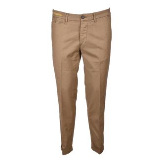 Re-hash Baumwoll Elasthan Hose - - Trousers - Herren - Braun - W34