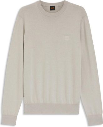 HUGO BOSS Rundhals-Strickware - - Knitwear - Herren - Grau - XL