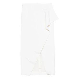 Khaite Femme, Jupes, Blanc, Taille: 38 FR Jaia Midi Skirt