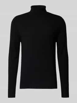 Christian Berg Rollkragenpullover aus Wolle-Kaschmir-Mix