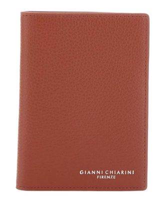 Gianni Chiarini Pass-Etui aus Leder - Braun