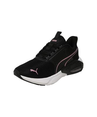 Puma Unisex X-Cell Nova FS Straßen-Laufschuh, Black-Poised Pink, 42 EU, Puma Schwarz Poised Pink, 42 EU