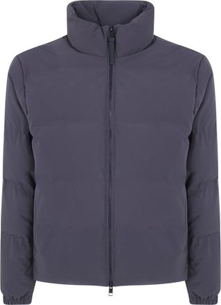 People of Shibuya Tama Turtle Neck Full Zip Sport Jacket - Homme - Vestes - Gris - Taille: 2XL